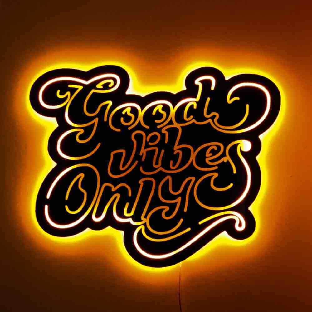 Custom Back Lit LED Light Sign - Online Editor - Made in London - Crea